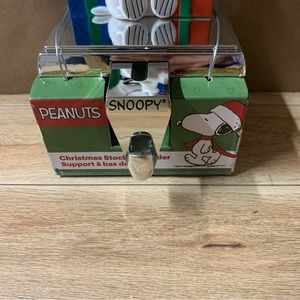 Kurt Adler | Holiday | New Adler Peanuts Snoopy Hanger Stocking Holder ...